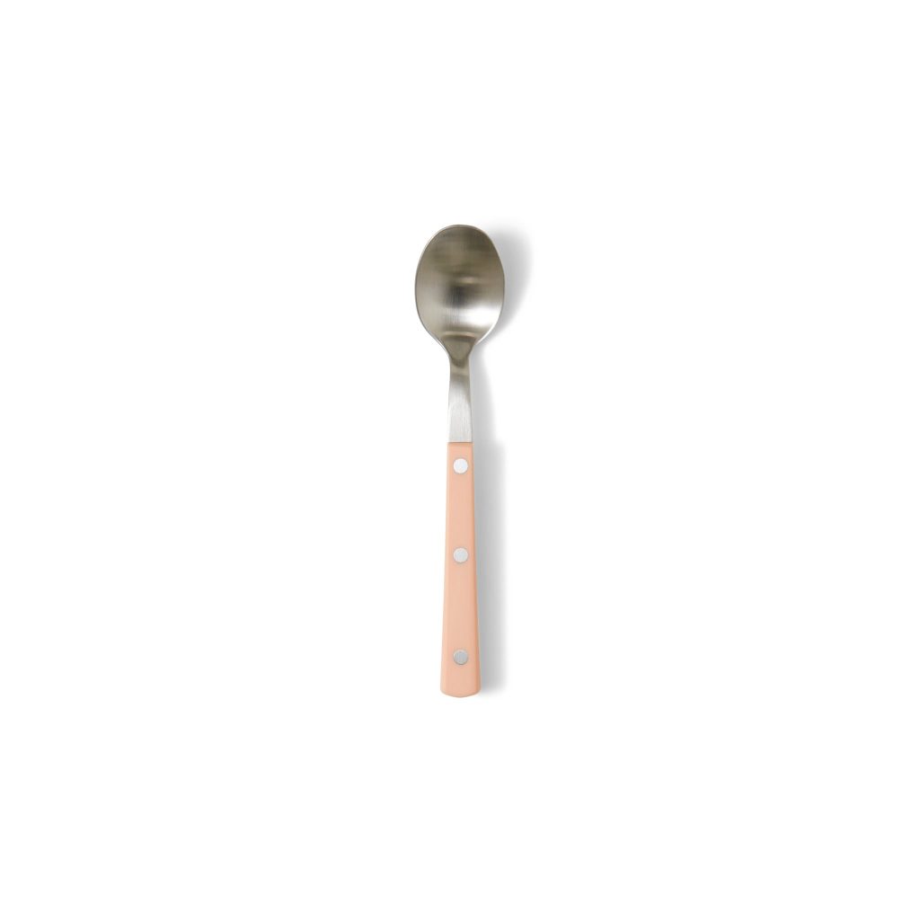 Cutlery dessert spoon, peach - Sika Wonen